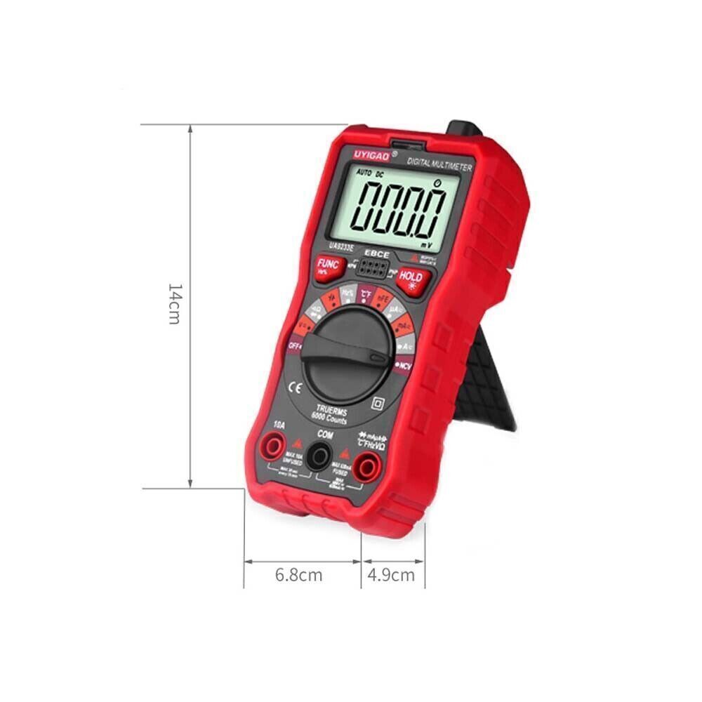 LCD Digital Display Multimeter Digital Watch DC AC Voltage Current ...