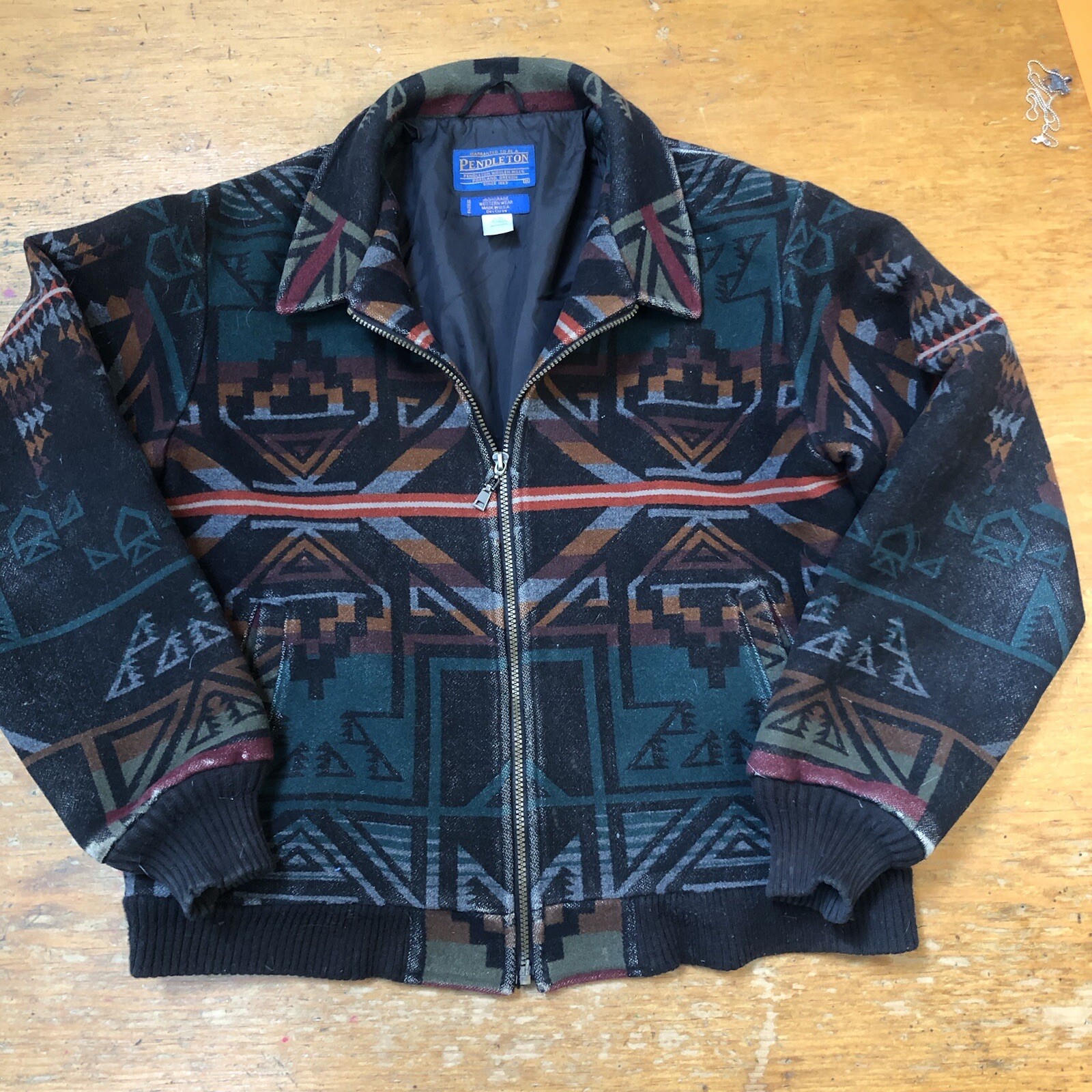 Pendleton Jacket Mens Medium M Wool High Grade Western Wear Cowboy ...