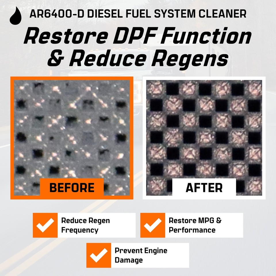 Archoil AR6400-D Diesel Fuel System Cleaner - Cleans Injectors, Turbo ...