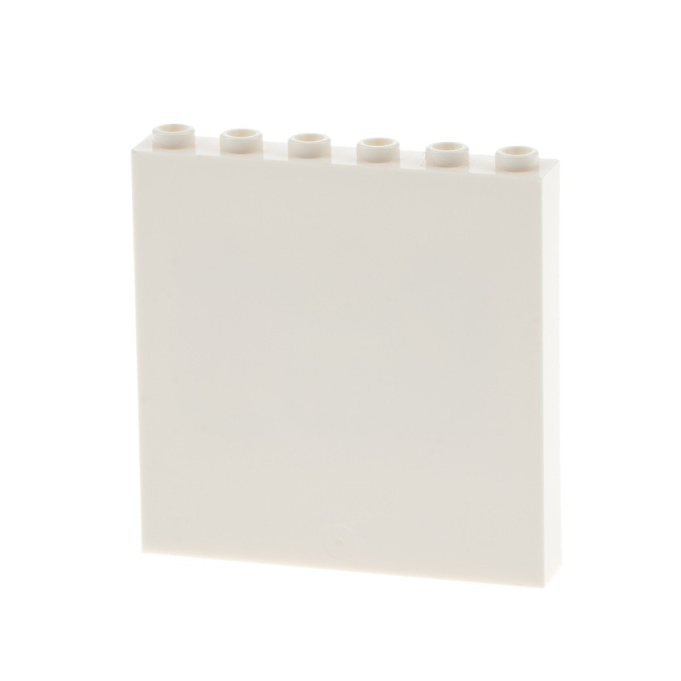 1X Lego Panel 1X6X5 White Sticker Trophy Mirror Calendar Friends 41314 ...