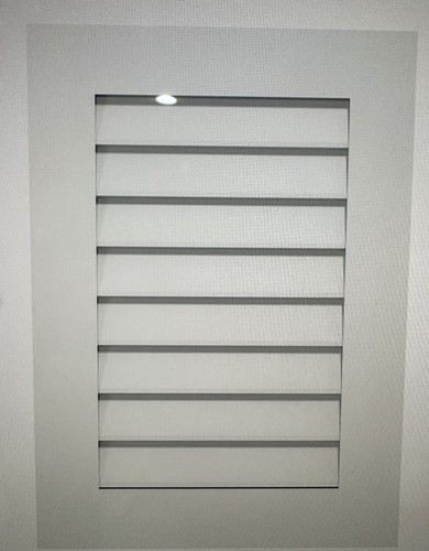 rectangle surface mount window 20W" x 24H" Vent Non-functional 1 ...