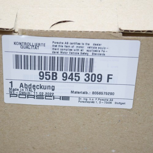 PORSCHE MACAN 95B.2 Rear Left Light Cover 95B945309F NEW GENUINE | eBay UK