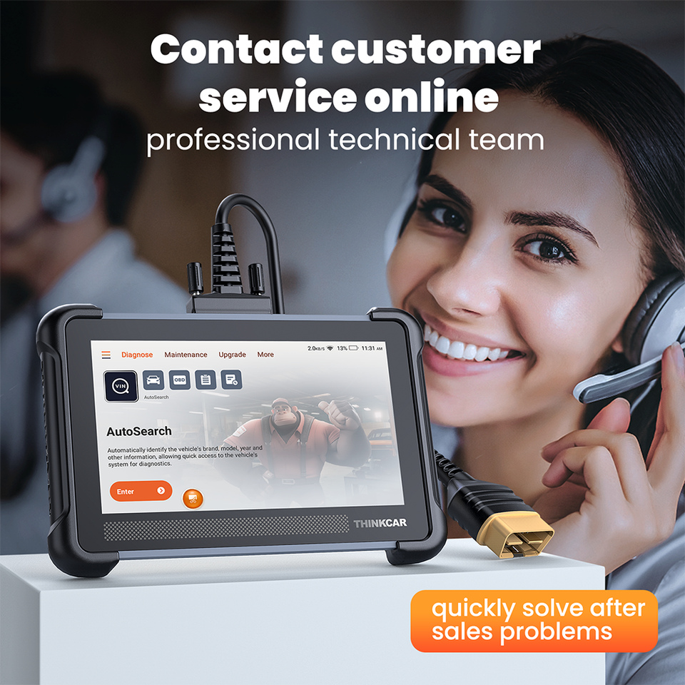 ThinkScan 672 All system Diagnostic Scanner Car OBD2 Scan Tool Action ...