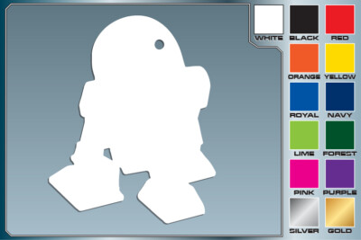 R2-D2 Artoo cut vinyl decal #2 Star Wars Sticker, Car Truck Window ...
