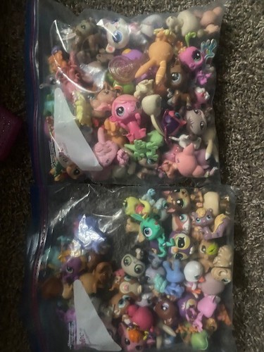 Littlest Pet Shop Random 4 Piece Authentic Lps Lot Of Animals | eBay