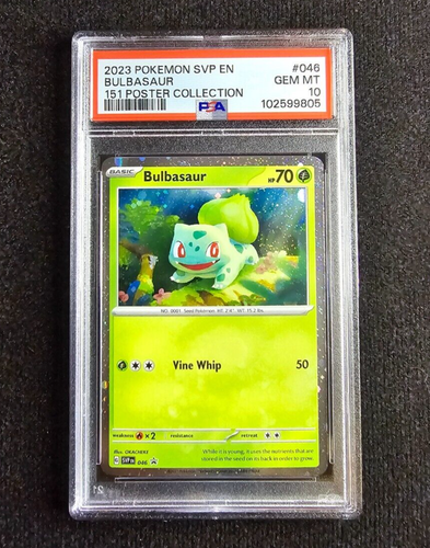 PSA 10 2023 POKEMON SVP EN-SV BLACK STAR PROMO 151 POSTER COLLECTION ...