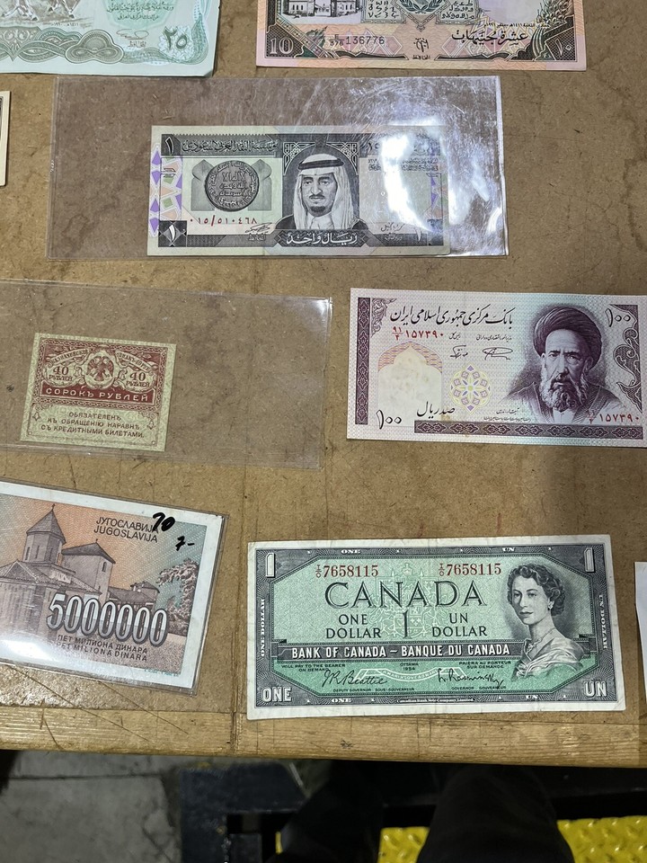 Vintage Foreign Currency. Paper notes. Lot. Money, Bills | eBay