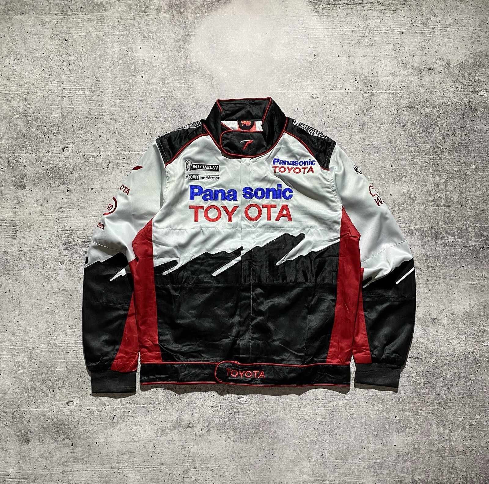 Toyota Panasonic Formula Uno Vintage Racing Jacket Me… - Gem
