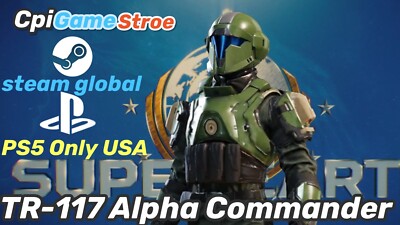 HELLDIVERS 2 TR-117 Alpha Commander -（Steam global）or （PS5 USA）10min ...