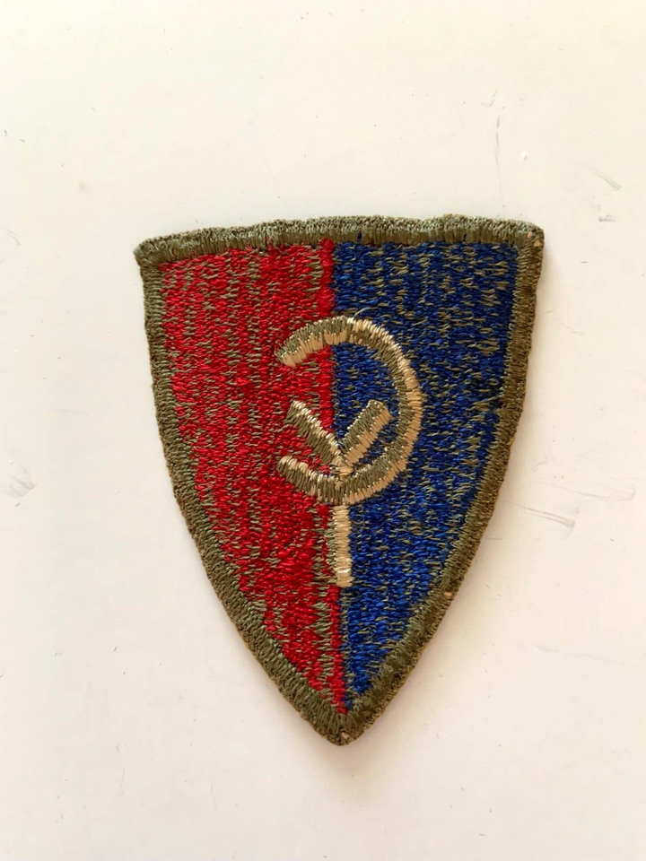 U. S. ARMY 38TH INFANTRY DIVISION COLORED PATCH WITH GREEN BACK | eBay