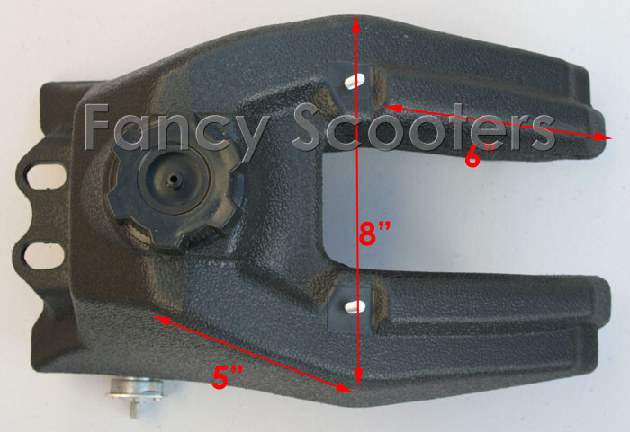 NEW ATV GAS FUEL TANK KAZUMA Meerkat Redcat HENSIM 50CC 70CC 90CC | eBay