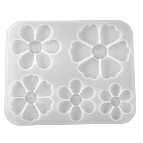 Sugarcraft Cupcake Topper Molds Flower Coaster Molds Flower Coaster ...