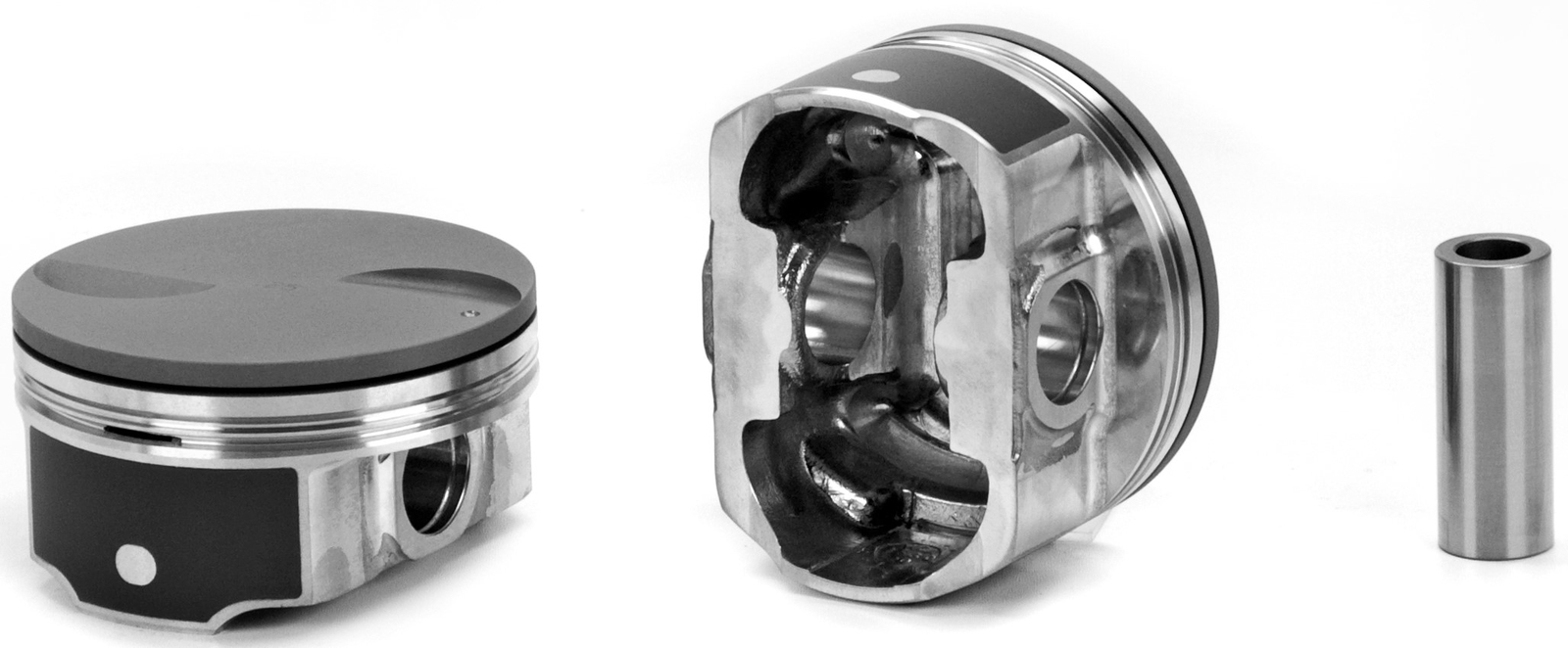 SILVOLITE Hypereutectic Flat Top 2vr Pistons Set/8 2007-09 Chevy GM 6 ...