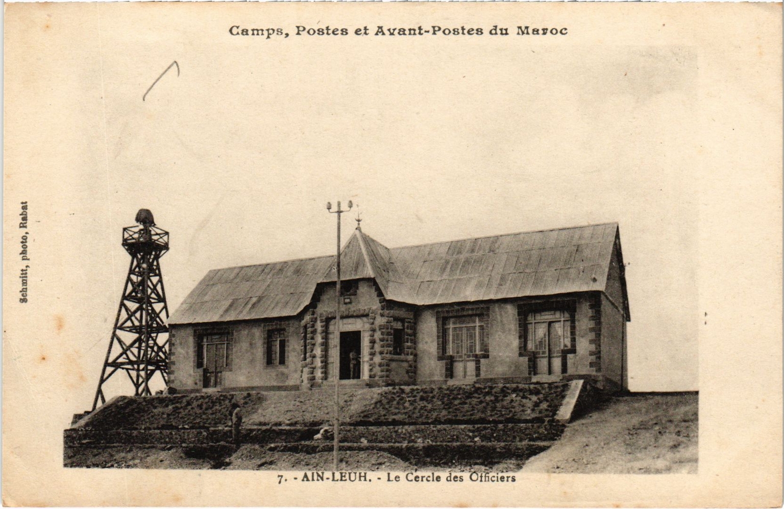 CPA AK AIN-LEUH Le Cercle des Officiers MOROCCO (1416128) | eBay