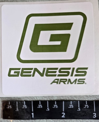 Genesis Arms Green GEN-12 Shotgun Firearms Rifle Vinyl Sticker Decal ...