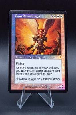 Reya Dawnbringer: 2000 Magic the Gathering - Invasion Foil | eBay