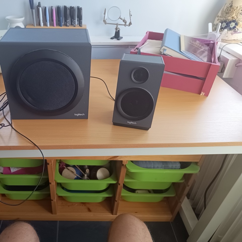 Logitech Z333 Multimedia Speaker Black ( Model:S-00154) USED | eBay