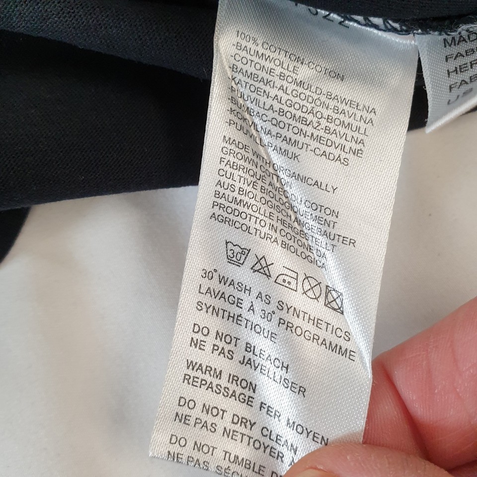 Paul Smith Men's T-shirt Zebra Print Rainbow Black 100% Cotton Size ...