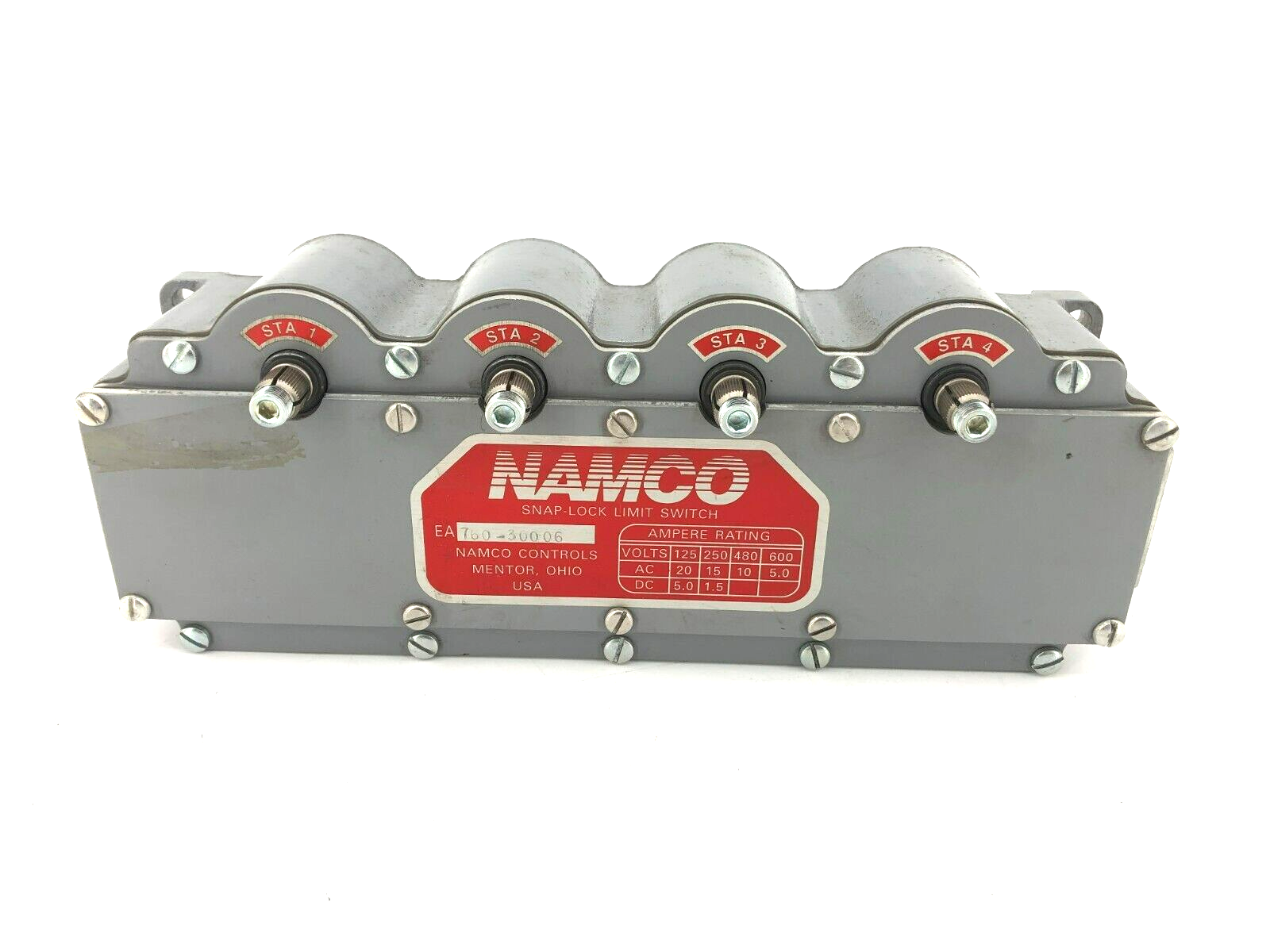 New Namco Controls EA760-30006 Snap-Lock Limit Switch 125/250/480 ...