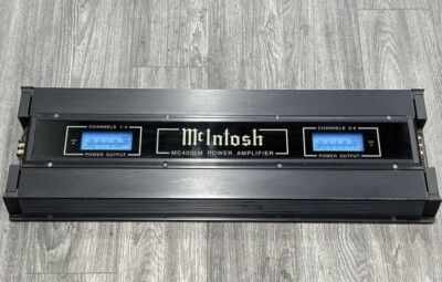 McIntosh MC4000M 6 Channel SQ AMP Audiophile Car Audio | eBay