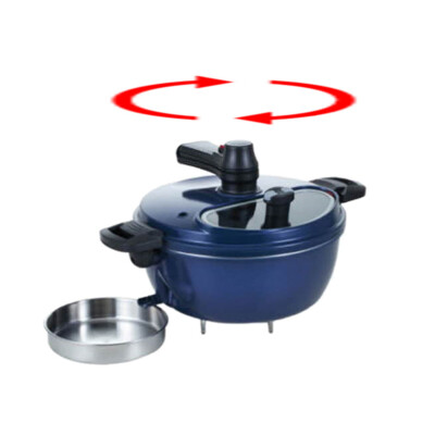 [Express] LAMP COOK Automatic Rotating Cooking Pot Camping Oven Korean ...