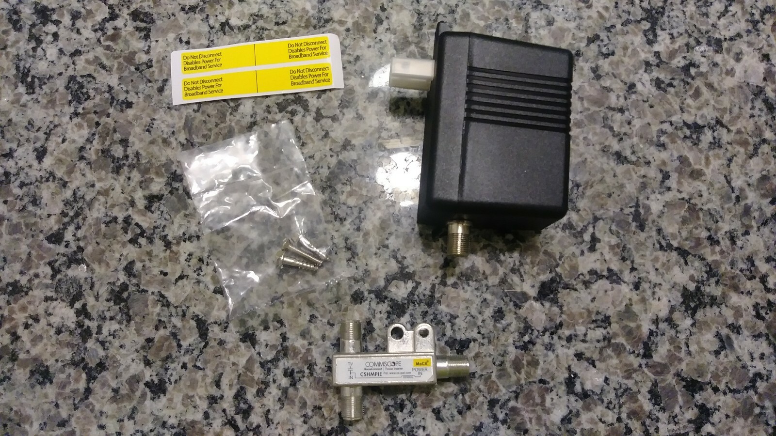 Commscope CSMAPDU9VPI 9-port HomeConnect Passive VoIP Amplifier with ...