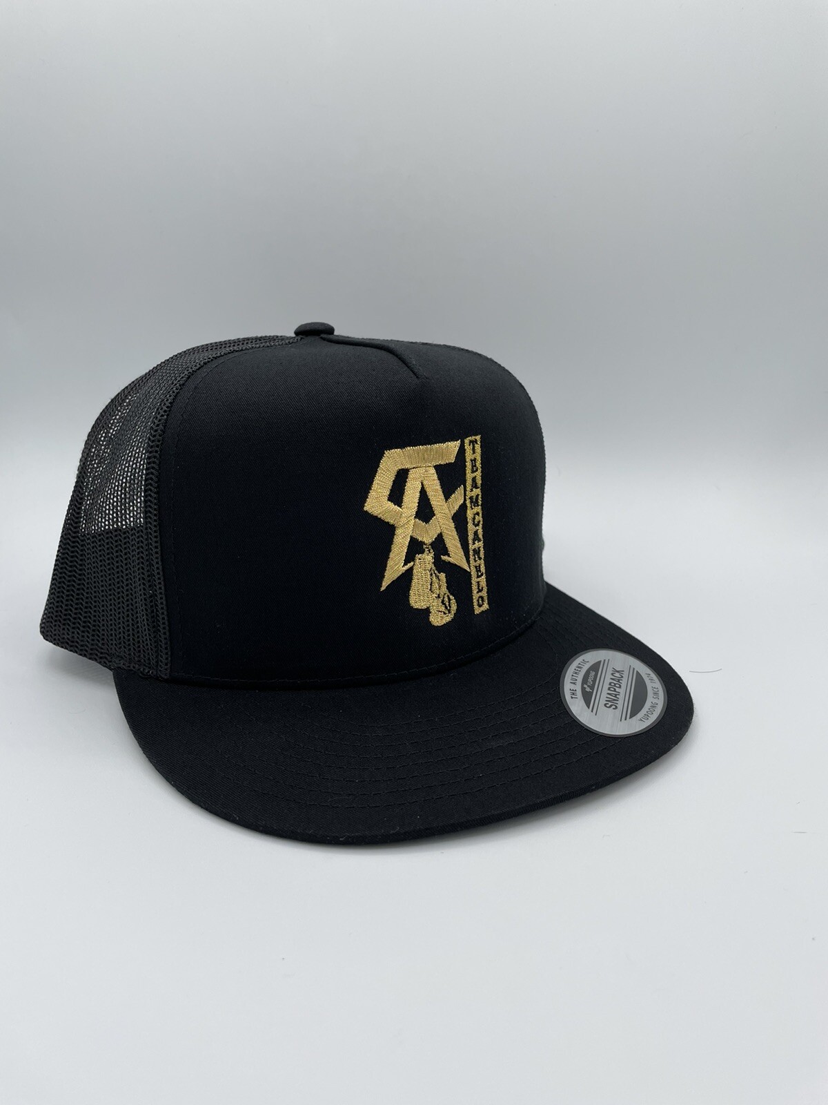 Canelo Alvarez Embroidered Trucker hat in Gold color threads | eBay