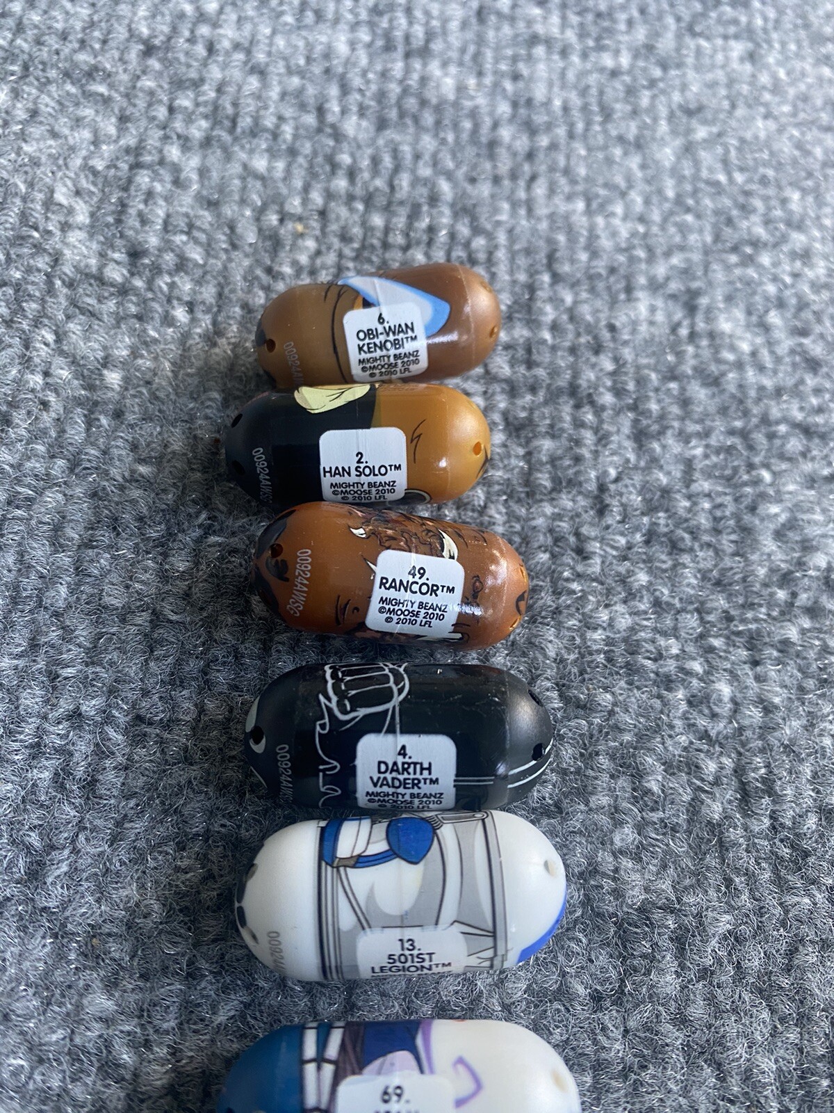 STAR WARS – SET OF 10 MIGHTY BEANZ 2010 SERIES – PRE-OWNED | eBay