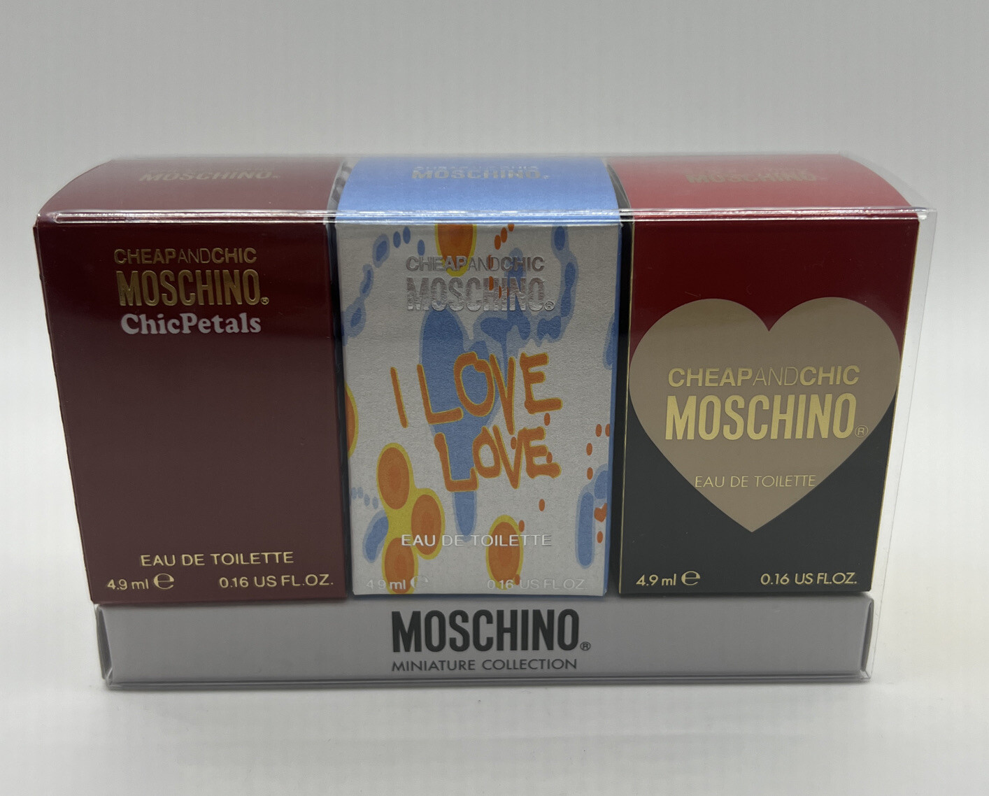 Moschino Cheap And Chic Miniature Collection Set For Women