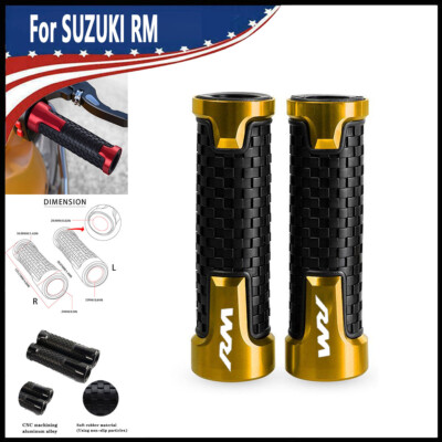 Gel 7/8 "Universal Handlebar Grip Throttle Grip For SUZUKI RM80 RM85 ...