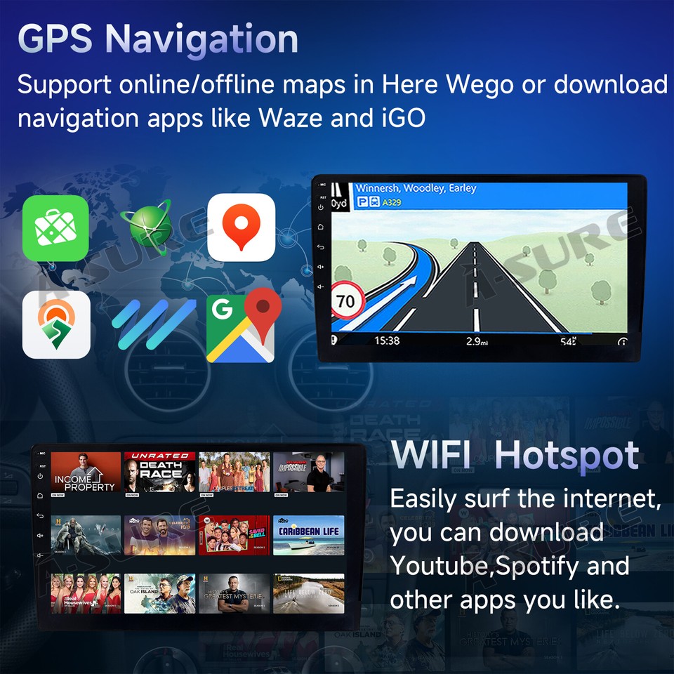 64GB For BMW 1 Series E88 E82 E81 E87 Android 14 Car Stereo Radio Head ...