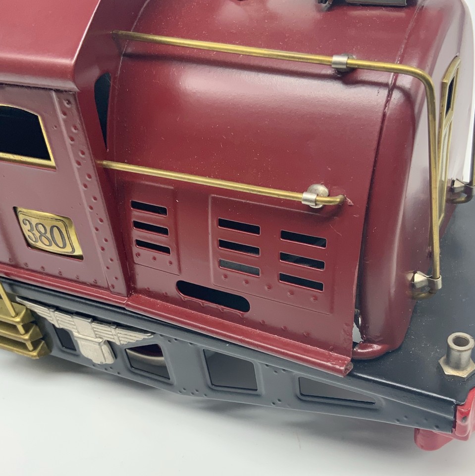 Vintage McCoy Kent Lionel standard gauge 380 engine Maroon | eBay