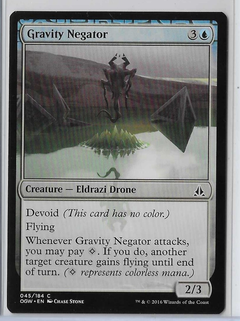 MTG Gravity Negator Oath of the Gatewatch (OGW) Common Magic #045/184 ...