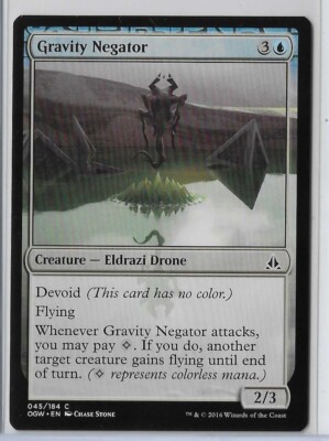 MTG Gravity Negator Oath of the Gatewatch (OGW) Common Magic #045/184 ...