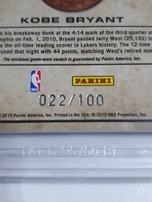 Kobe Bryant Basketball Trading Cards Memorabilia Sports 2009 Kobe Bryant Basketball Trading Cards Memorabilia Sports 2009