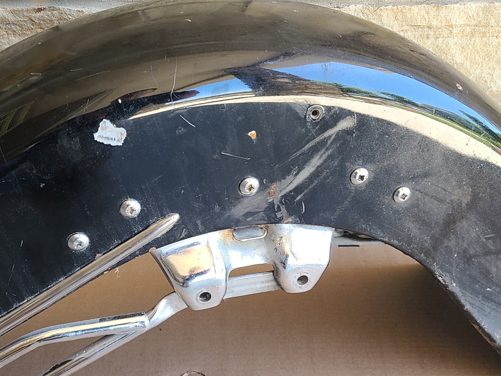 Harley Davidson Front Fender Panhead Shovelhead | eBay