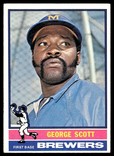 1976 Topps George Scott Milwaukee Brewers #15 | eBay