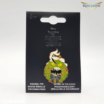 Loungefly Disney NBC Zero Wreath Glow-in-the-Dark Enamel Pin | eBay
