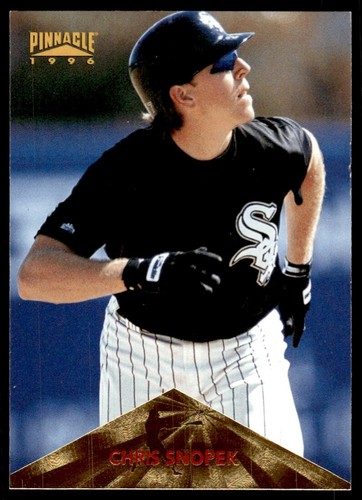 1997 New Pinnacle Chris Snopek Chicago White Sox #19 SEE PICS/DESC MAY ...