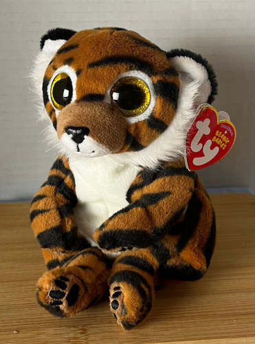 CLAWDIA Baby Tiger TY Beanie Babies BOOS 2021 MWMT Plush | eBay