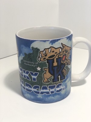 University of Kentucky Wildcats Coffee Mug Blue/White NCAA | eBay