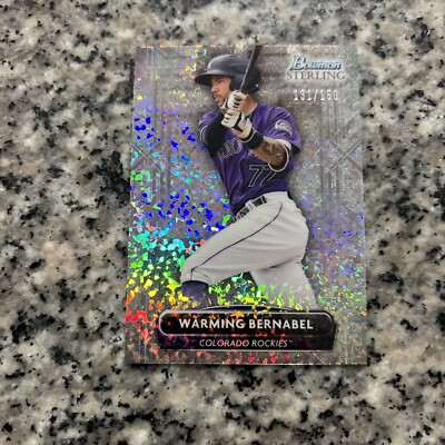 2022 BOWMAN STERLING MINI DIAMOND REFRACTOR #BSP-85 131/150 Warming ...