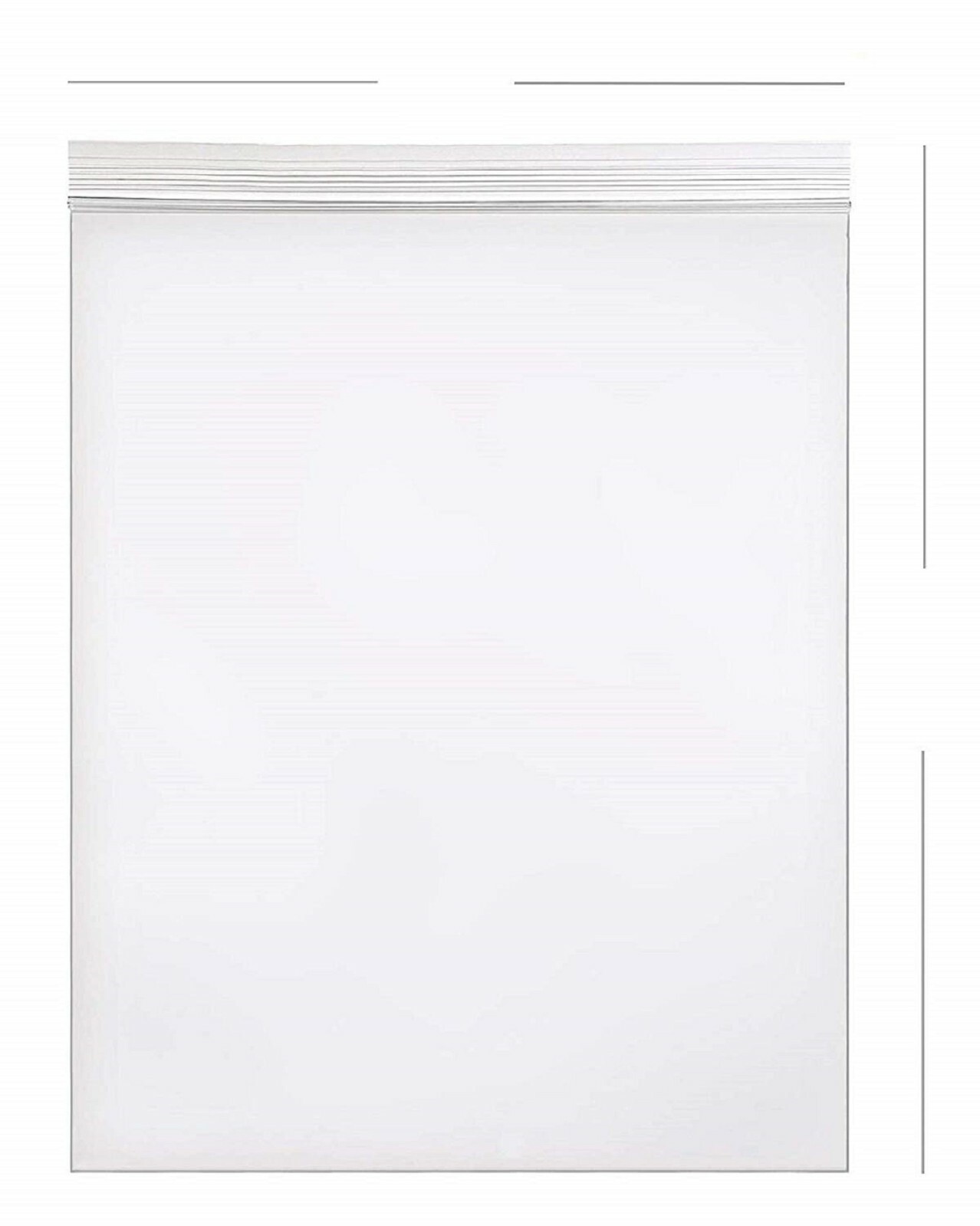 500- 6x9 Zip Lock 2 MIL Reclosable Resealable Clear Ziplock Plastic ...