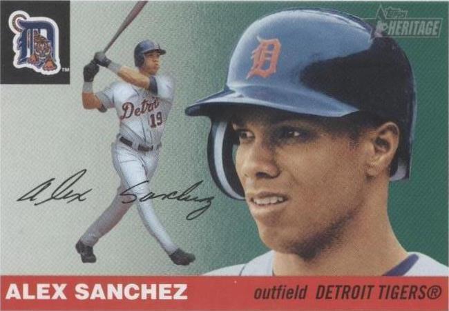 2004 Topps Heritage - Alex Sanchez #34 for sale online | eBay