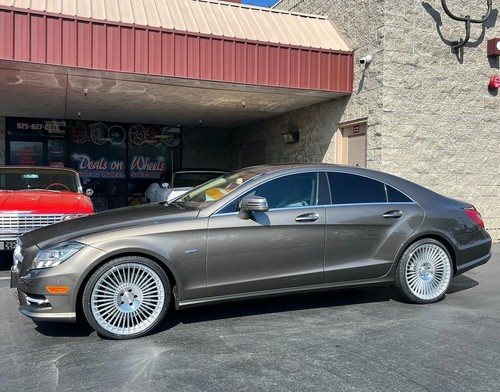 20” RF35 MACHINED SILVER RIMS FOR MERCEDES W218 CLS400 CLS550 CLS63 ...