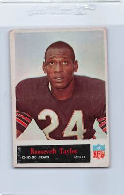 1965 Philadelphia #25 Roosevelt Taylor Bears VG/EX *DA-C8274 | eBay