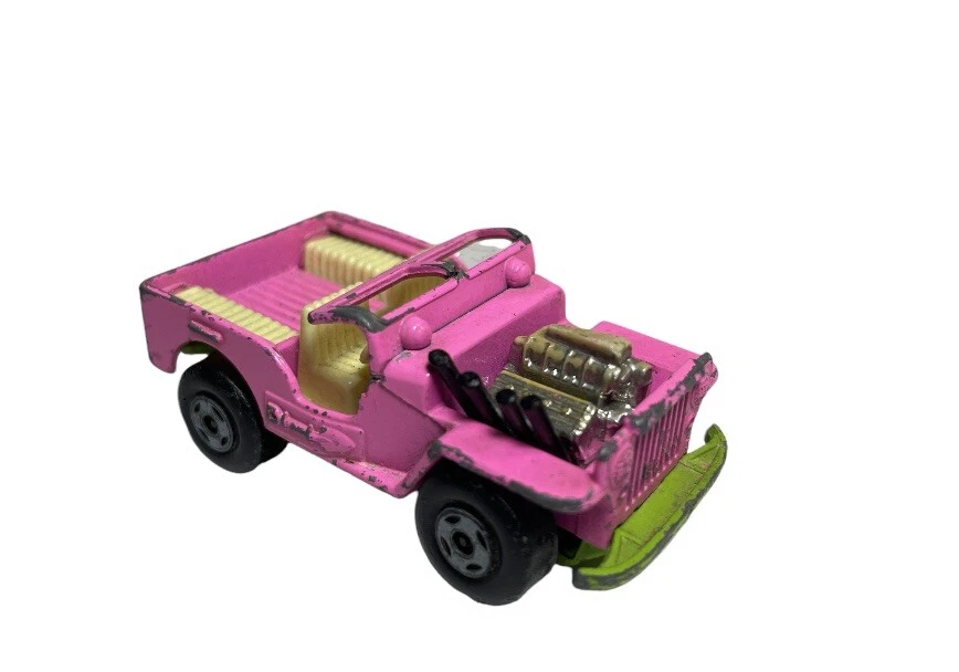 Matchbox Pink Jeep