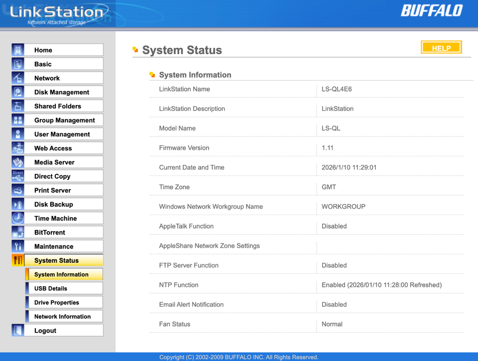 Buffalo LinkStation LS-Q4.0TL/R5 – 4TB Raid NAS (4 × 1TB HDDs ...