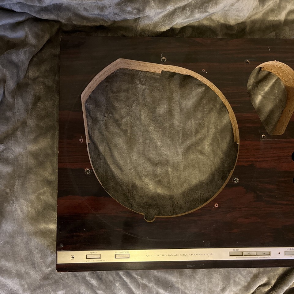 JVC / Victor QL Y7 turntable plinth w/ All Buttons PARTING OUT for ...