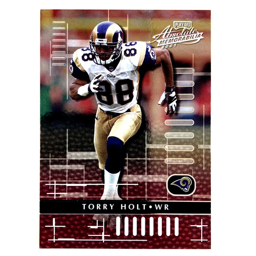 Torry Holt 2001 Playoff Absolute Memorabilia Card #89 NFL St. Louis ...